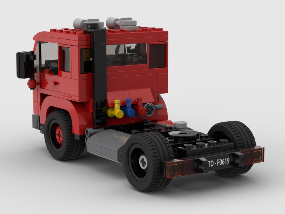 Lego Moc Fiat 619 Truck Tractor Unit By Bryccars Rebrickable