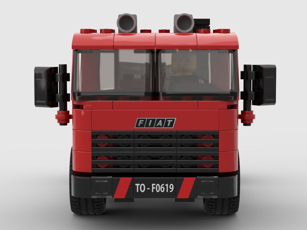 Lego Moc Fiat 619 Truck Tractor Unit By Bryccars Rebrickable