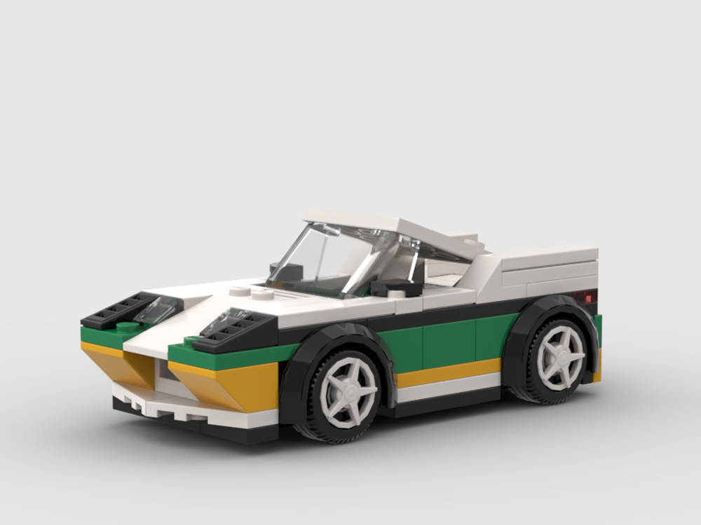 LEGO MOC Small Sports Coupe by BrickMOCery | Rebrickable - Build with LEGO