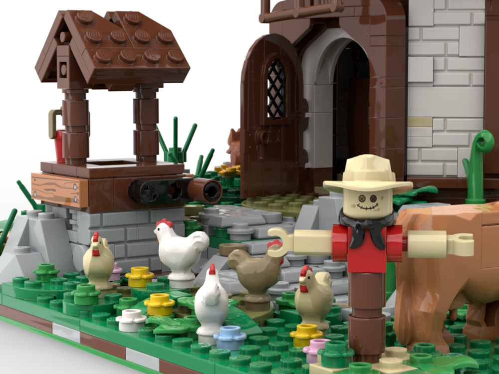 Lego Moc Windmill By Mikeybrickalloti Rebrickable Build With Lego