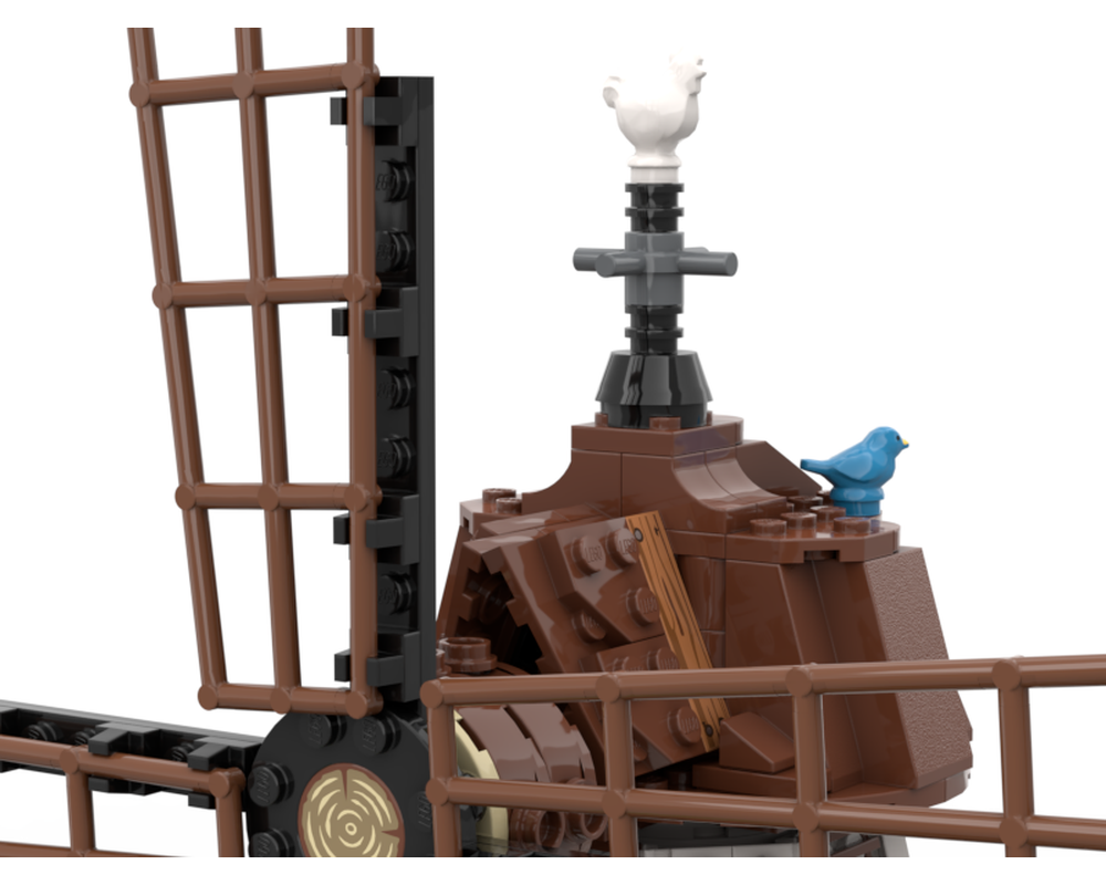 LEGO MOC Windmill by Mikey_Brickalloti | Rebrickable - Build with LEGO