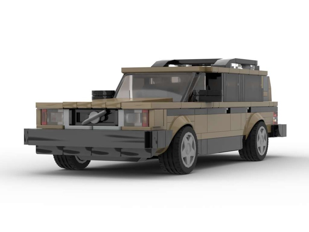 Lego Moc Volvo 240 Wagon By Ibrickeditup Rebrickable Build With Lego
