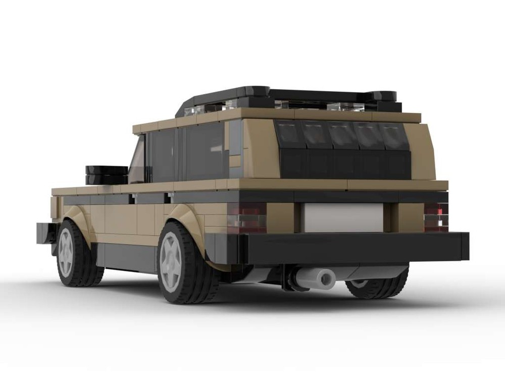 Lego Moc Volvo 240 Wagon By Ibrickeditup Rebrickable Build With Lego