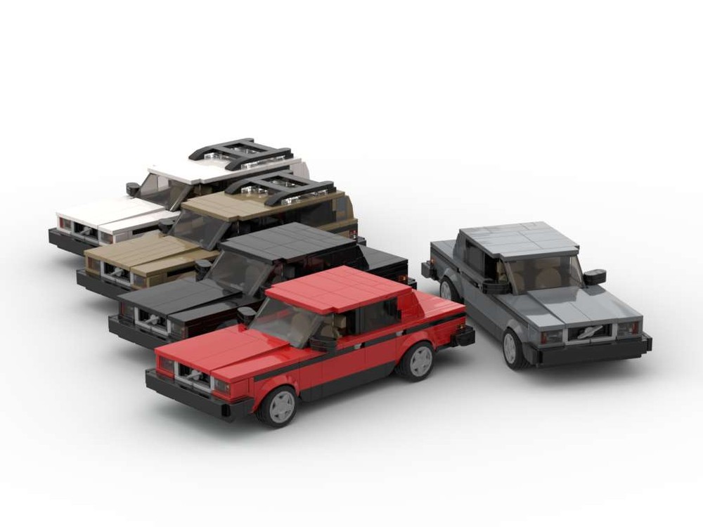 LEGO MOC-129499 Brick 240 - Set of Five Colors by IBrickedItUp ...