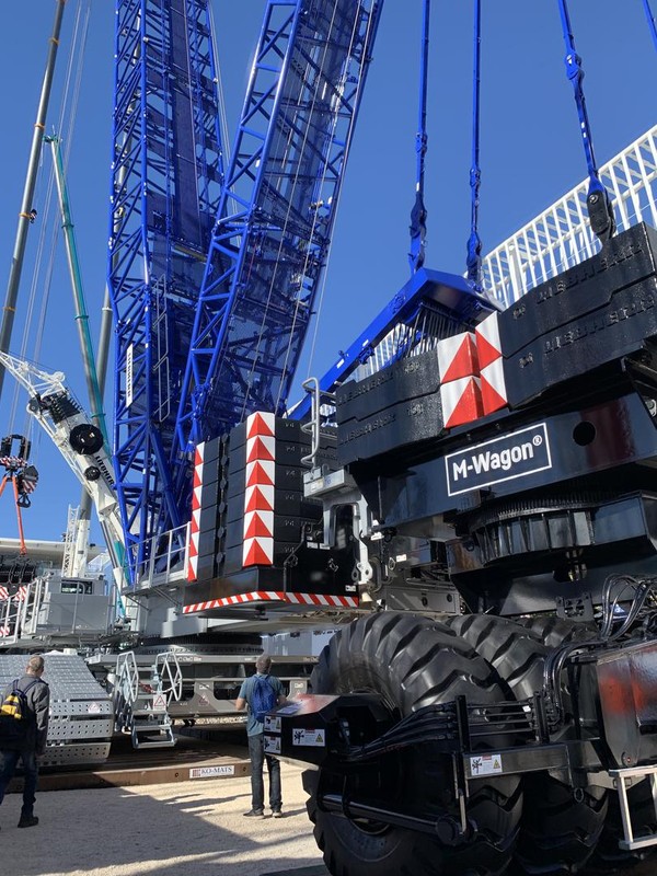 LEGO MOC Multi-config Modular Crawler Crane with complete driving ...