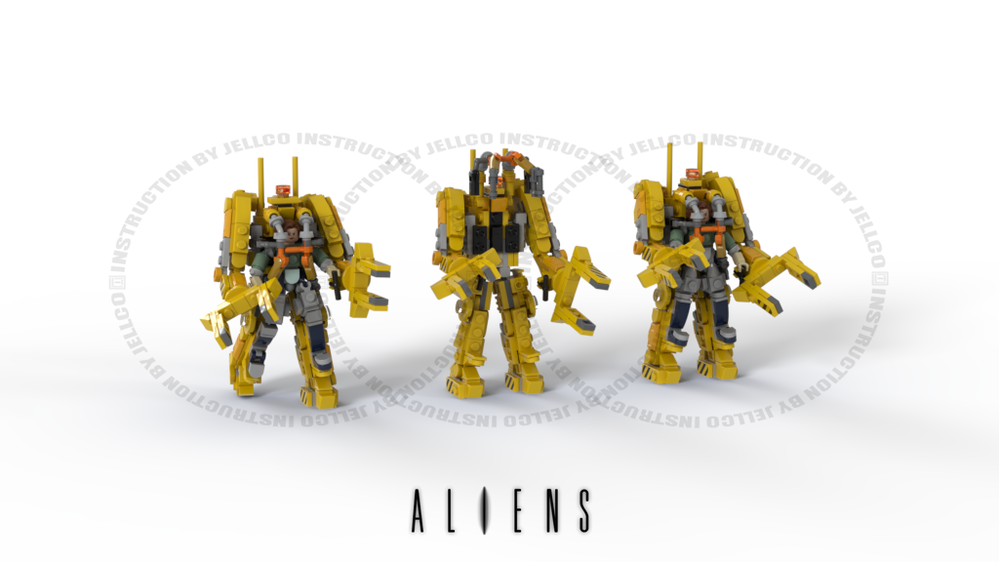 Lego Moc Micro Aliens Series Part Final Ripley Vs Queen By Jellco