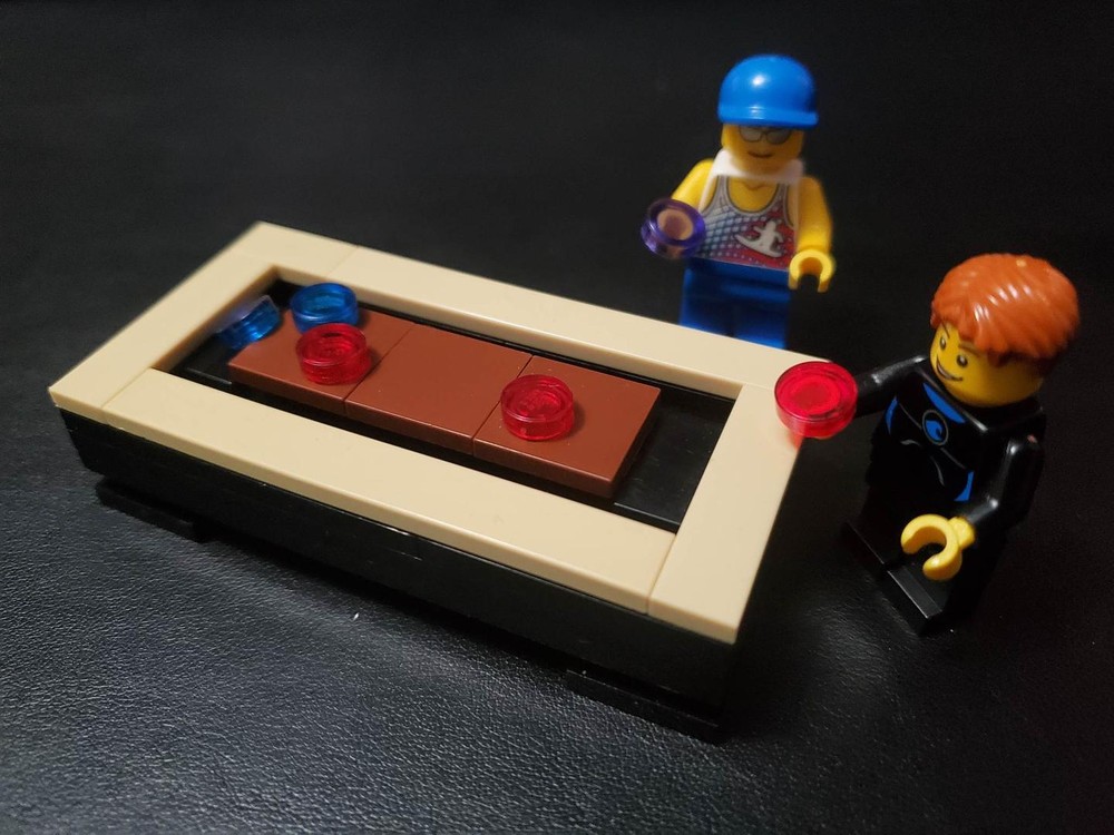 LEGO MOC Shuffleboard Table by thefoxdude | Rebrickable - Build with LEGO