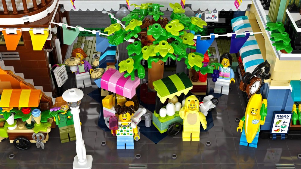 Lego Moc Farmers Market By Mingbrick Rebrickable Build With Lego