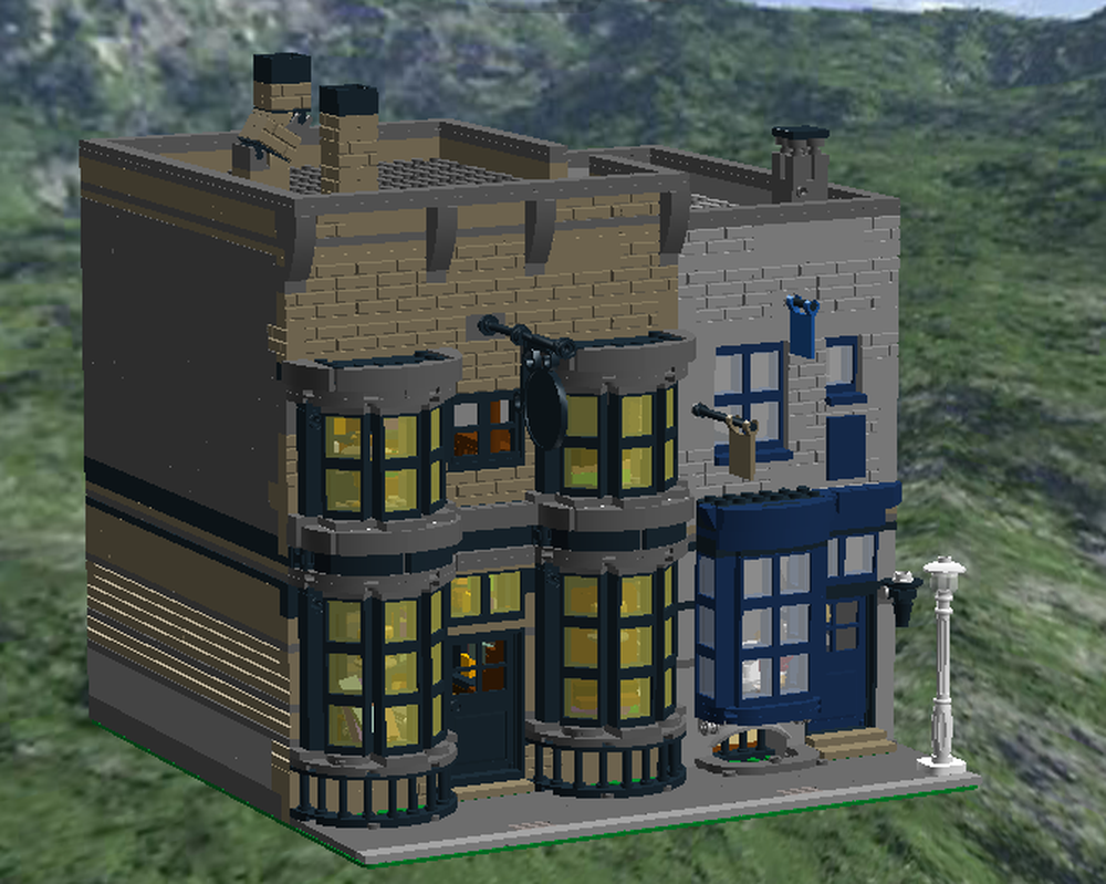 LEGO MOC Ollivanders Magic Wand's Modular by CommanderCU | Rebrickable ...