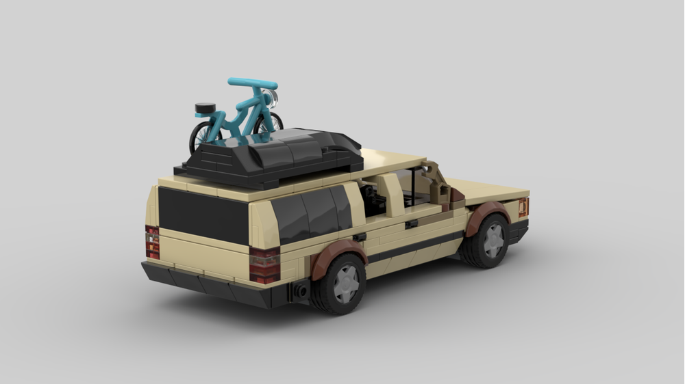 Lego Moc Volvo 740 Wagon 1991 By Bricksterquickster Rebrickable