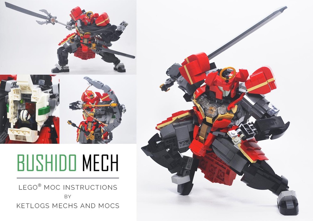 LEGO MOC Bushido Mech by ketlogs_mechs_and_mocs | Rebrickable - Build ...