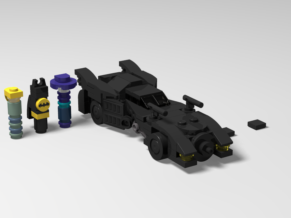 Lego custom batmobile store