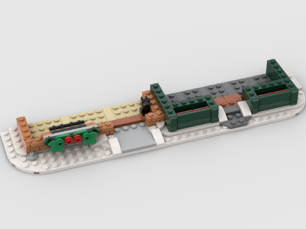 LEGO MOC 10308 Holiday Main St. MOD single floor plate by gingerwitch ...