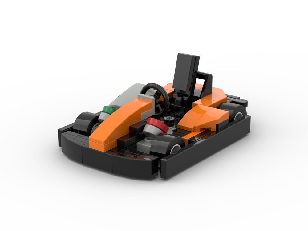 LEGO MOC Go Kart Rental V1 Orange MOC by Jumbalani_Moc_Designer ...