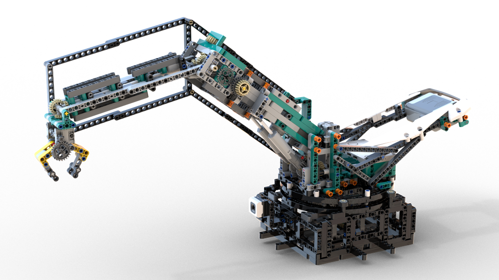 LEGO MOC Robotic Arm by 3Lego1Math | Rebrickable - Build with LEGO