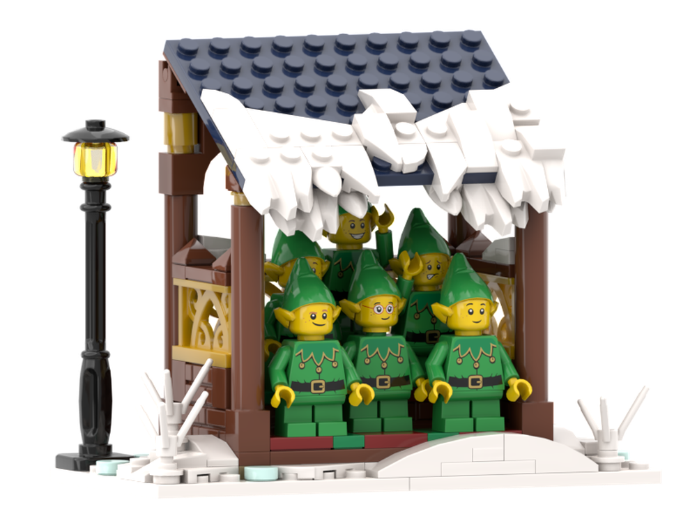 LEGO MOC Choir of Elves by Fancy Bricks | Rebrickable - Build with LEGO
