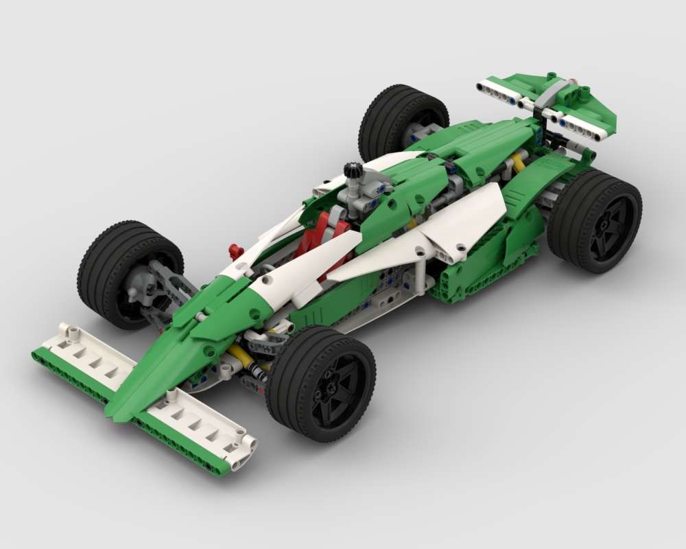 LEGO MOC Small Racer by EricMunsters | Rebrickable - Build with LEGO