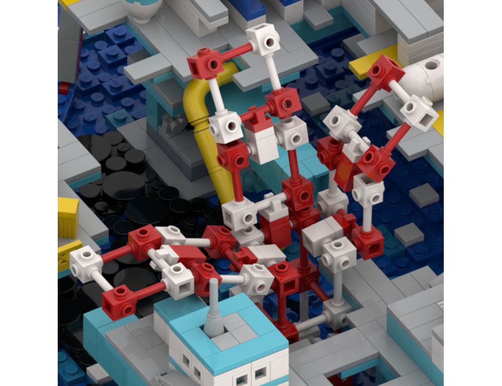 Lego Moc Fortnite The Rig By Collinthec Rebrickable Build With Lego