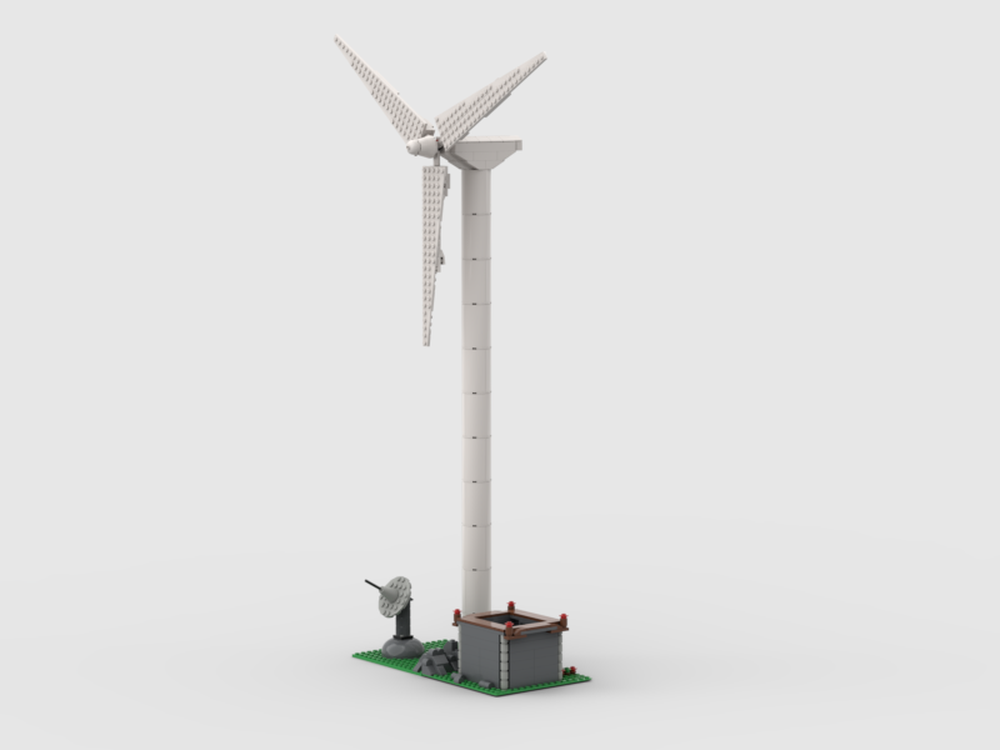 LEGO MOC Rural Wind Turbine by hothbuilder88 | Rebrickable - Build with ...