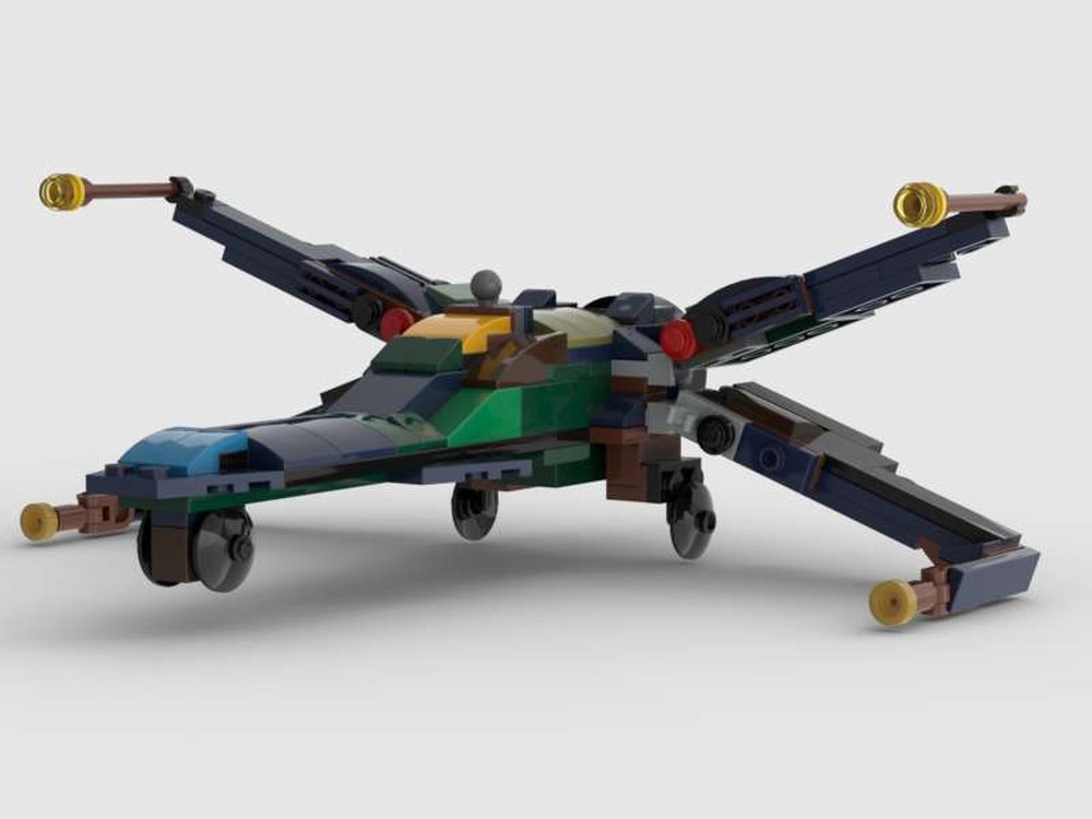 LEGO MOC X - Wing! From 21318 set by Andyboygroova | Rebrickable ...
