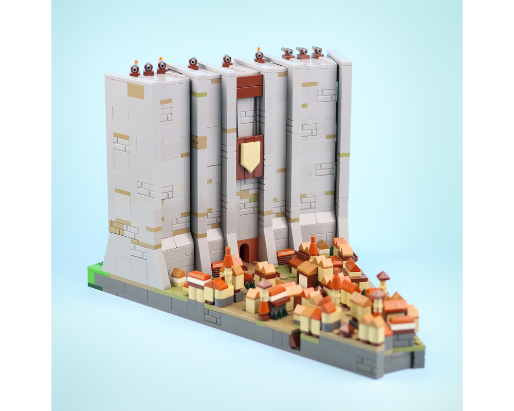 LEGO MOC The Wall by MartinDesign | Rebrickable - Build with LEGO