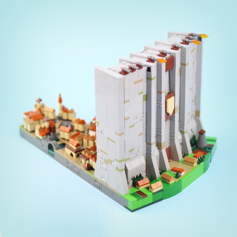 LEGO MOC The Wall by MartinDesign | Rebrickable - Build with LEGO