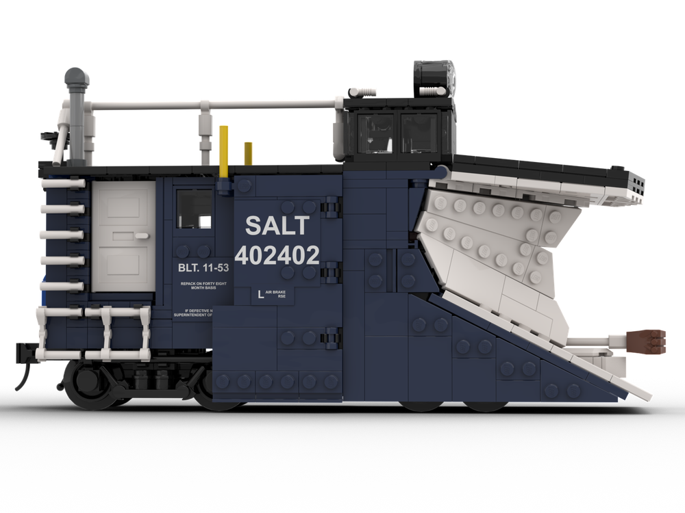 LEGO MOC SALT Canadian Type Snowplow by Yellow.LXF | Rebrickable ...