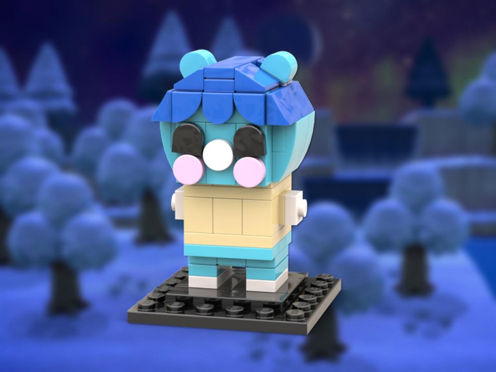 LEGO MOC Bluebear Brickheadz (From Animal Crossing) by cczone ...