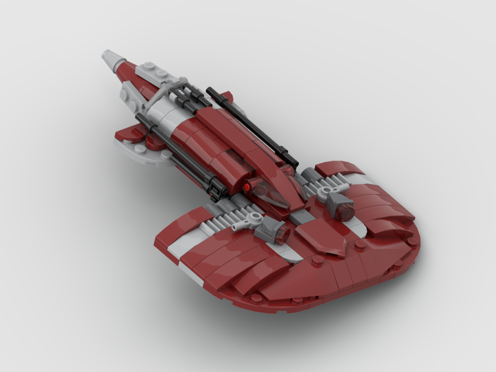 Lego Moc Manta Droid Sub Fighter The Clone Wars 2003 V2 Updated By