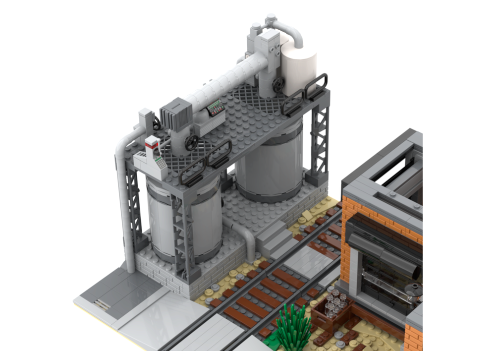 LEGO MOC Big Cola Factory by Br1ckD3sign | Rebrickable - Build with LEGO