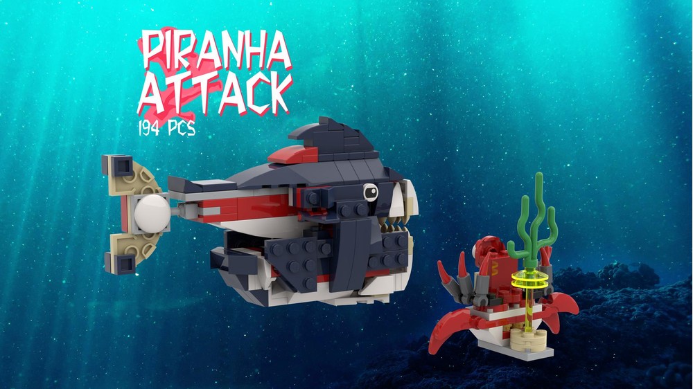 Lego Moc Piranha Attack 31088 Alternate Build By Gurman Rebrickable