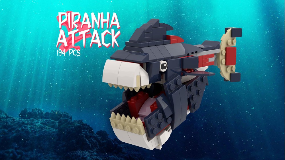 Lego Moc Piranha Attack 31088 Alternate Build By Gurman Rebrickable