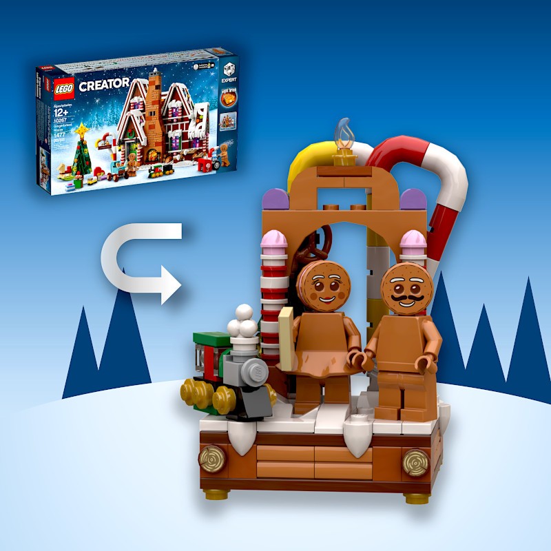 LEGO MOC The Gingerbread Vignette by matthouse | Rebrickable - Build ...