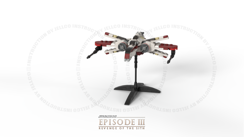 Lego Moc Mini Size Arc 170 Starfighter Episode Iii By Jellco