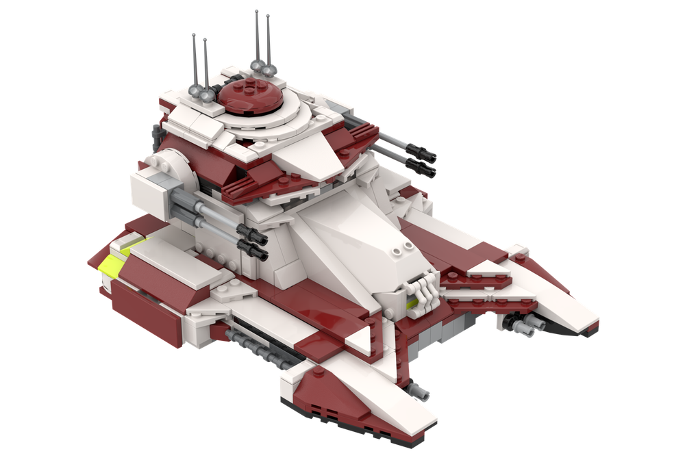 LEGO MOC 2 x 75342 Republic Fighter Tank: Alternate Build with full ...