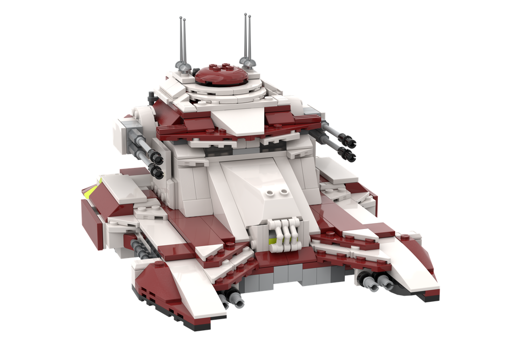 LEGO MOC 2 x 75342 Republic Fighter Tank: Alternate Build with full ...
