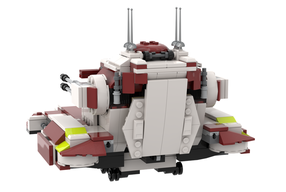 LEGO MOC 2 x 75342 Republic Fighter Tank: Alternate Build with full ...