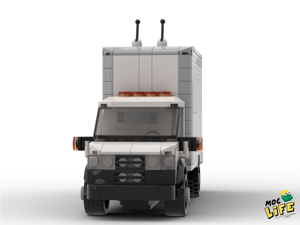 LEGO MOC Ford Transit 350 box by MocLife | Rebrickable - Build with LEGO