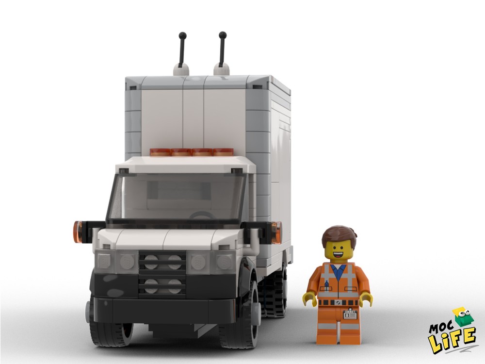 LEGO MOC Ford Transit 350 box by MocLife | Rebrickable - Build with LEGO