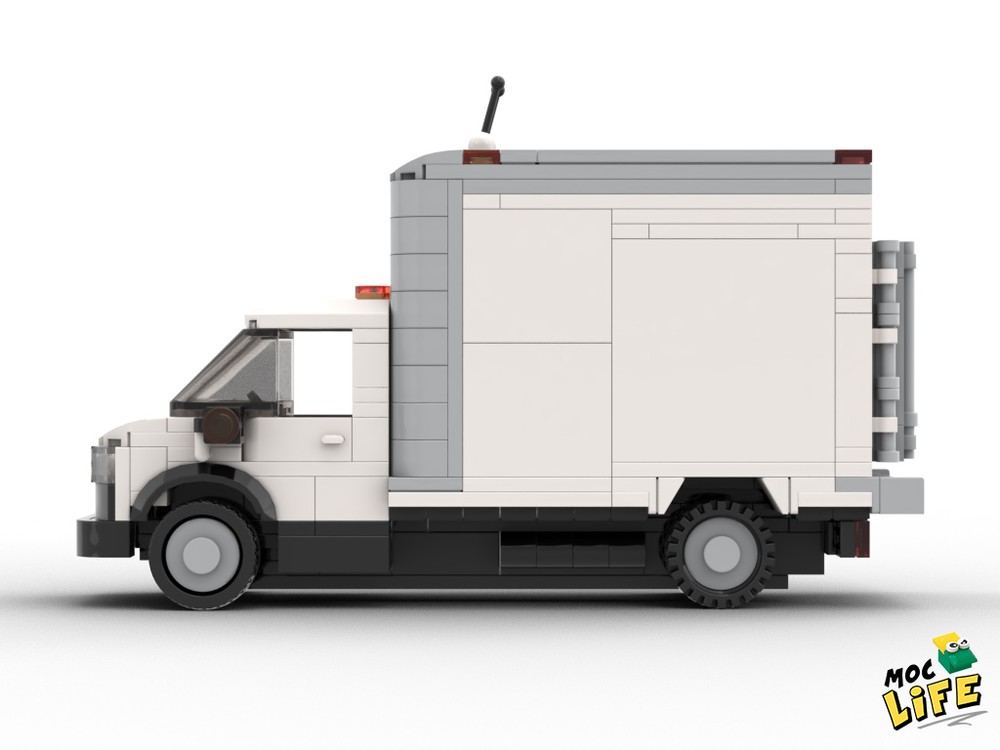 LEGO MOC Ford Transit 350 box by MocLife | Rebrickable - Build with LEGO