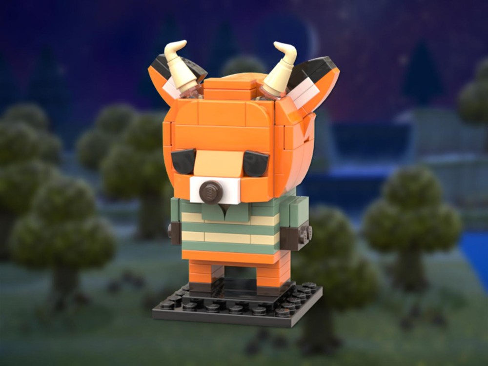 LEGO MOC Beau Brickheadz (From Animal Crossing by ccZone | Rebrickable ...