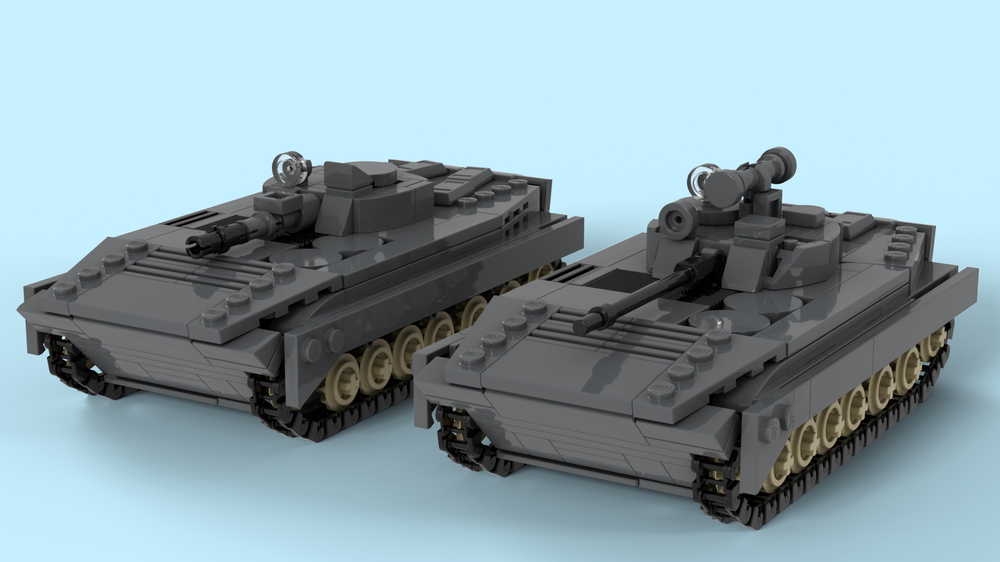 LEGO MOC BMP-1 & BMP-2 by eattoaster | Rebrickable - Build with LEGO