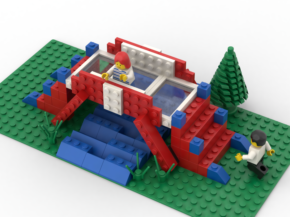 LEGO MOC 6370 Glass bridge by se1977 | Rebrickable - Build with LEGO