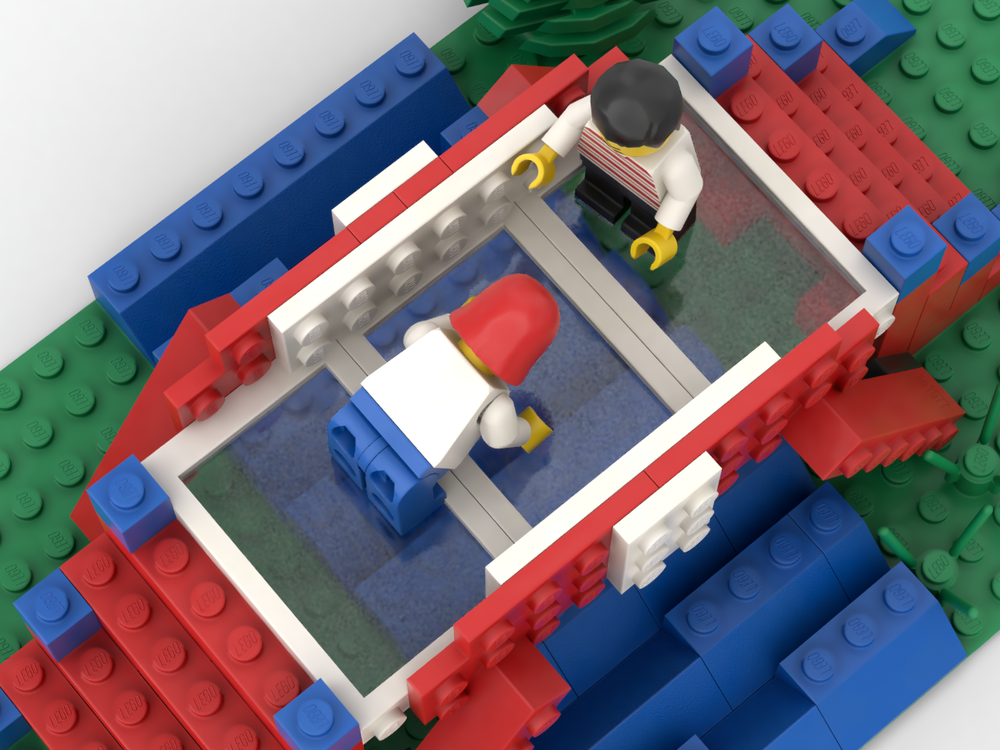 LEGO MOC 6370 Glass bridge by se1977 | Rebrickable - Build with LEGO