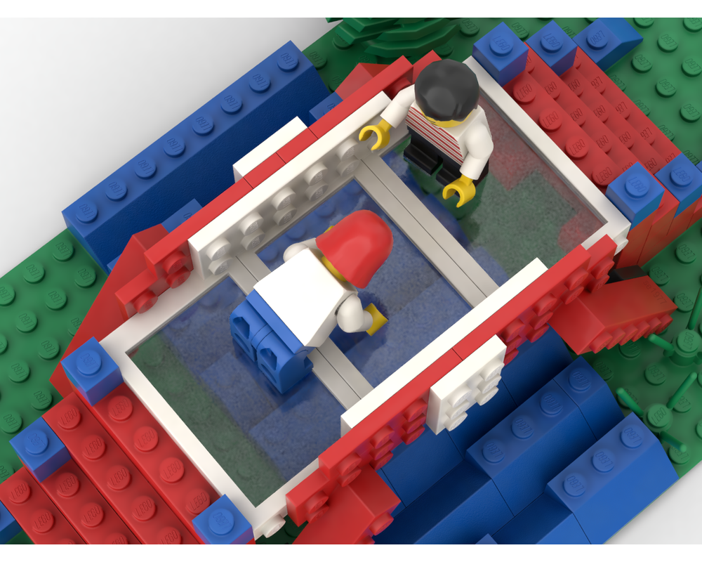 LEGO MOC 6370 Glass bridge by se1977 | Rebrickable - Build with LEGO