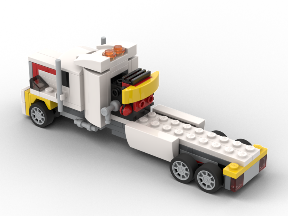 Lego Moc 40196 Truck By Hoppepe Rebrickable Build With Lego
