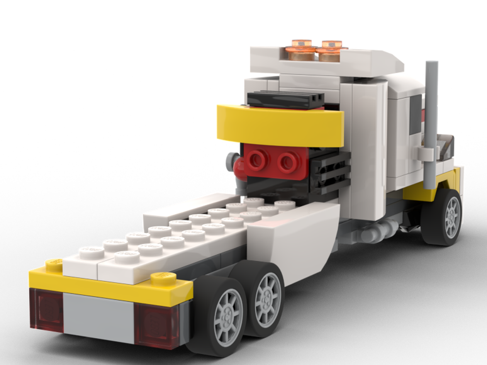 Lego Moc 40196 Truck By Hoppepe Rebrickable Build With Lego