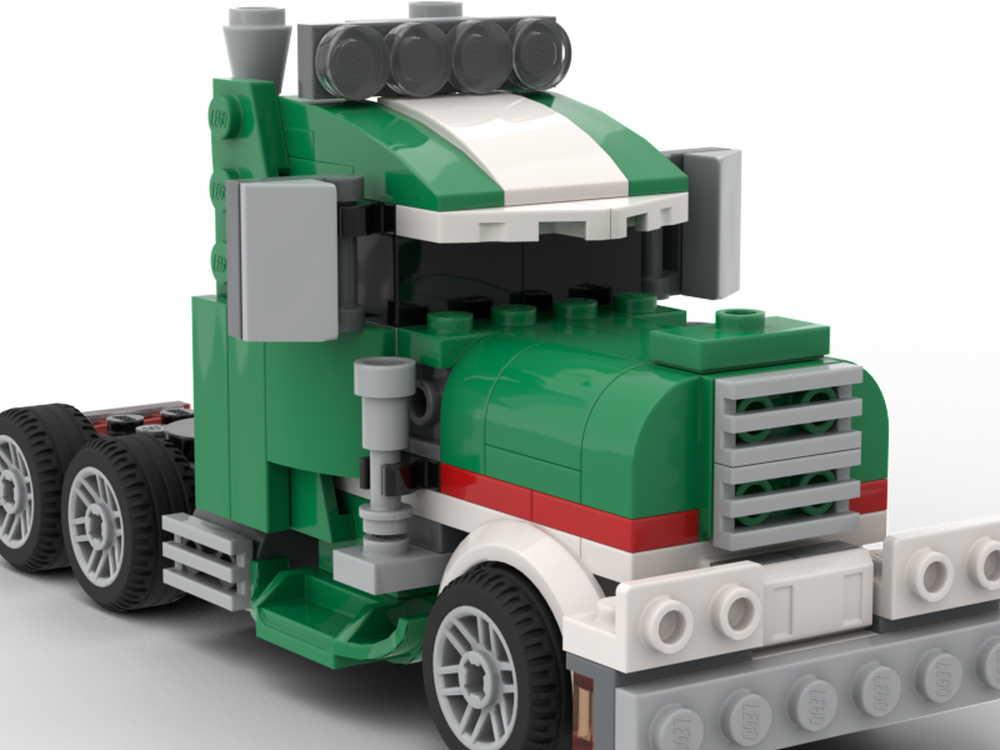 Lego Moc 31113 Octan Car Transporter By Hoppepe Rebrickable Build