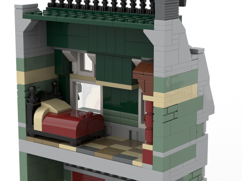 LEGO MOC Green Grocer 10185 Small Modular by bergebricks | Rebrickable ...