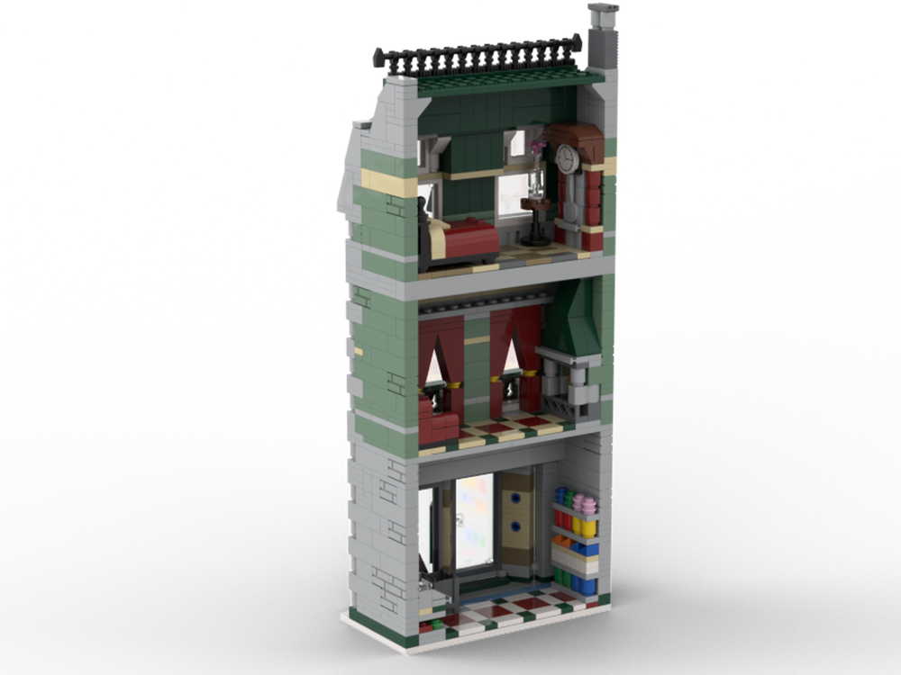 LEGO MOC Green Grocer 10185 Small Modular by bergebricks | Rebrickable ...